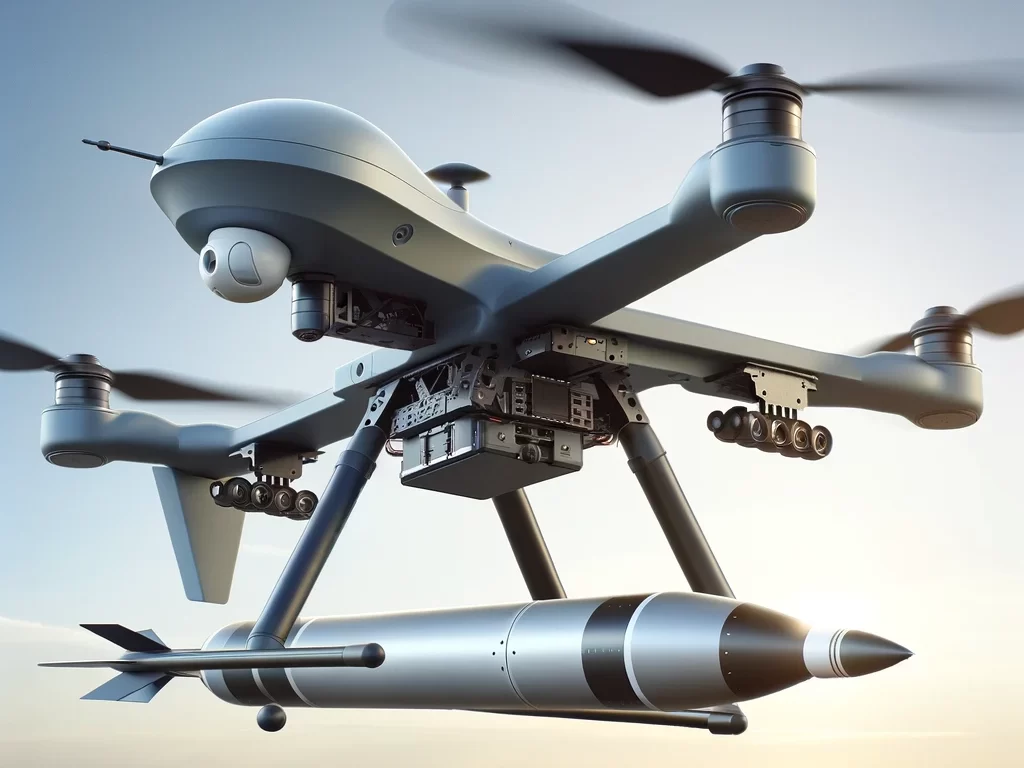 Ukrajinci opět předvedli podomácku vyrobený kamikaze dron. Nese ...